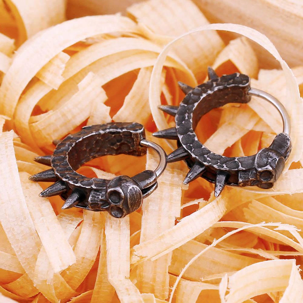 Svarta Viking Örhängen | Viking Cult