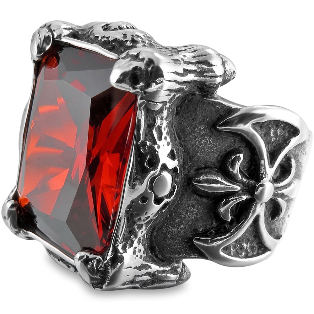 Ring Röd Sten | Viking Cult